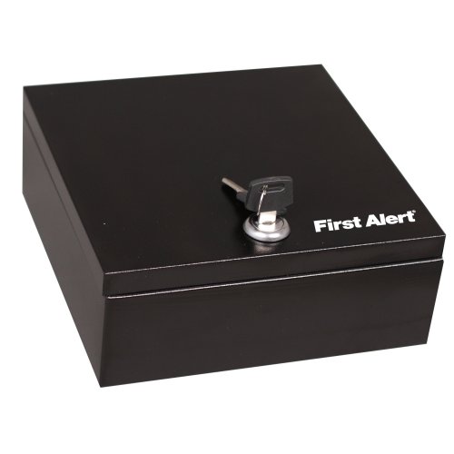 First Alert 3010F Steel Cash and Key Box | First Alert Store